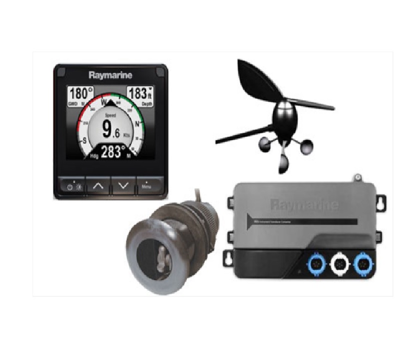 Raymarine i70 Display – Wind, Speed, Depth and Temperature Transducers ...