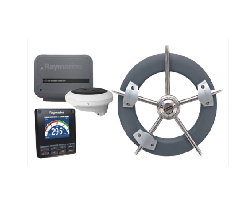 Raymarine Evolution Wheel Autopilot – EV100 Control Head SYSTEM PACKS ...