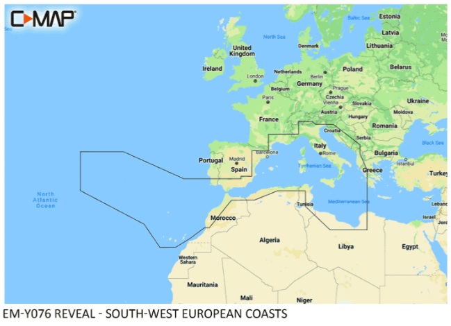 REVEAL: M-EM-Y076-MS South-West European Coasts - ΠΟΣΕΙΔΩΝ ΗΛΕΚΤΡΟΝΙΚΗ Α.Ε.