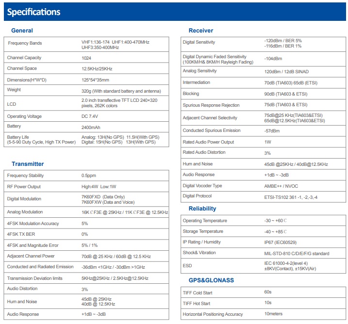 DMR PORTAPLE RADIO EXCERA EP8100 - ΠΟΣΕΙΔΩΝ ΗΛΕΚΤΡΟΝΙΚΗ Α.Ε.